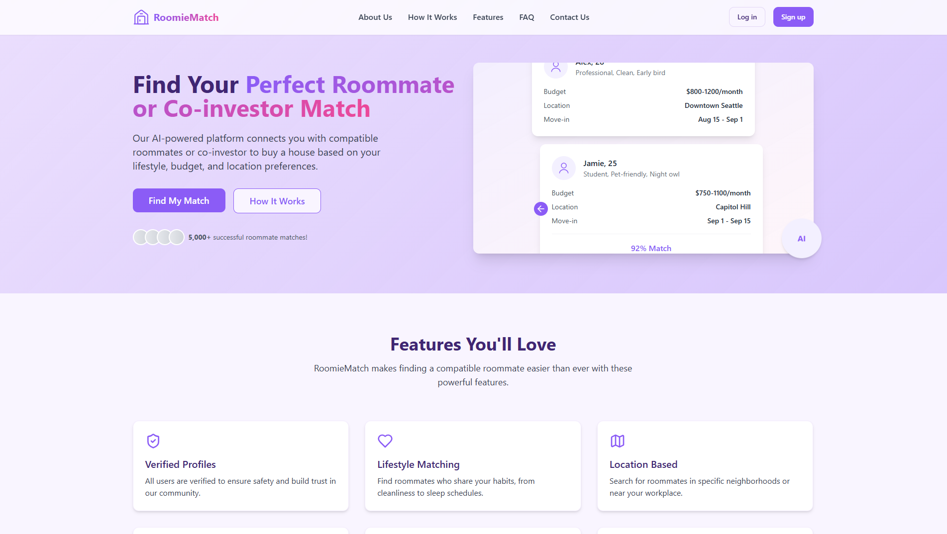 HomieAI - Smart Roommate & Co-Buying Platform